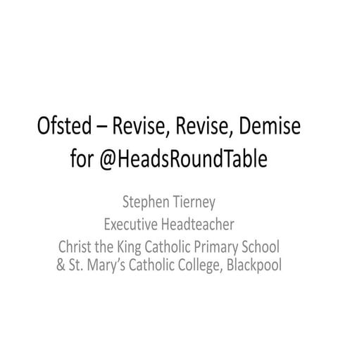 Revision plan power point | PPTX