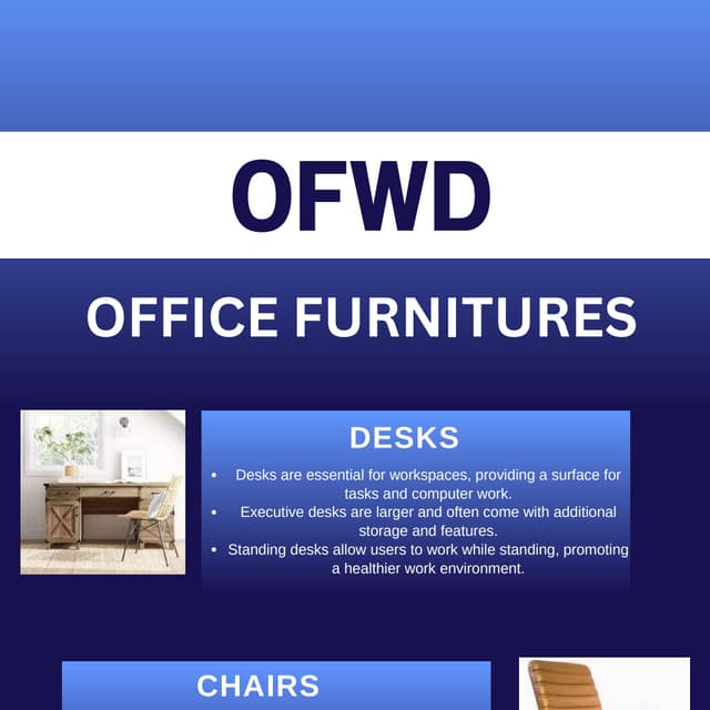 OFWD office furniture's | PDF