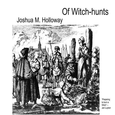 Of witch hunts | PPT