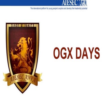 OGX DAYS OUT COME | PPTX | Business | Business and Finance