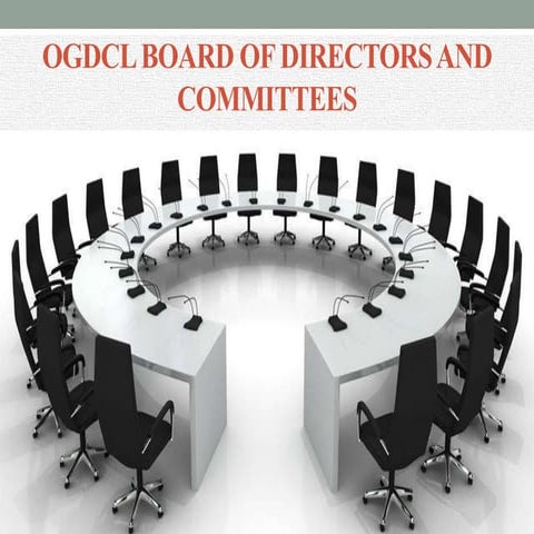 OGDCL Directors and Board Committees PPT | PPTX