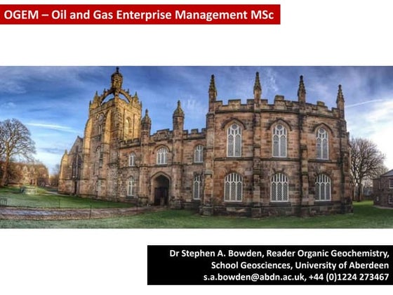 MSc Geophysics | PPT