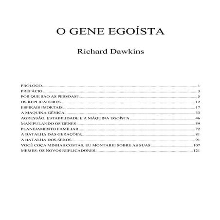 O Gene Egoista - Richard Dawkins.pdf