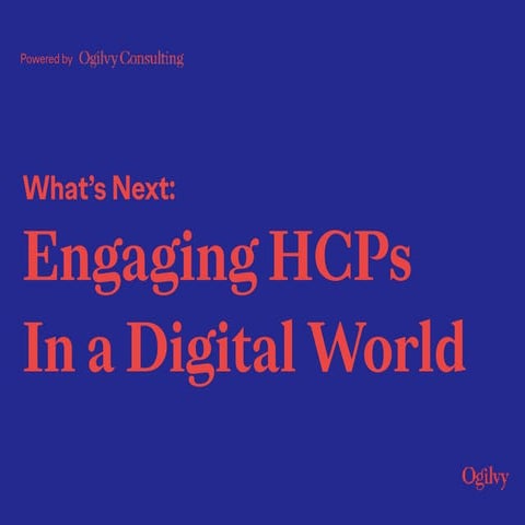 What's Next: Engaging HCPs in a Digital World | PDF