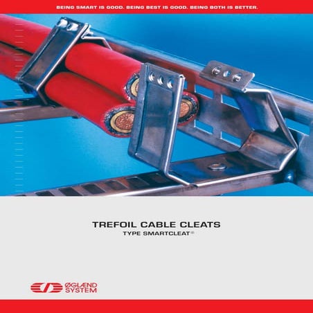 Oglaend Smart Cleats - Trefoil & Single Cable Cleats | PDF