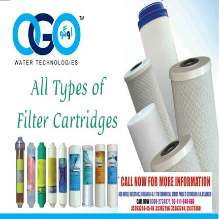 ogo water filter price in Pakistan | PDF