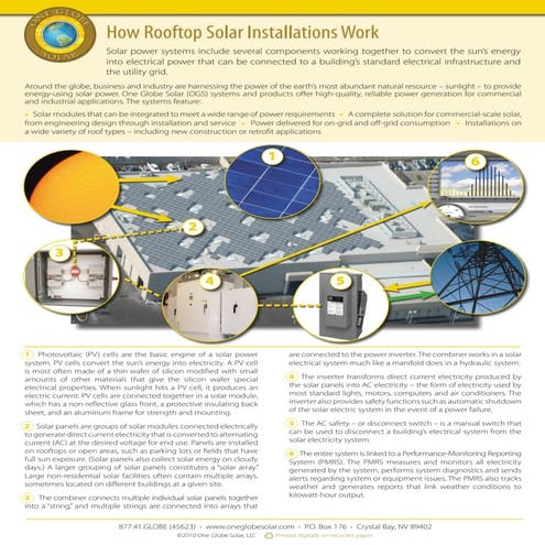 Ogs how rooftop solar works | PDF
