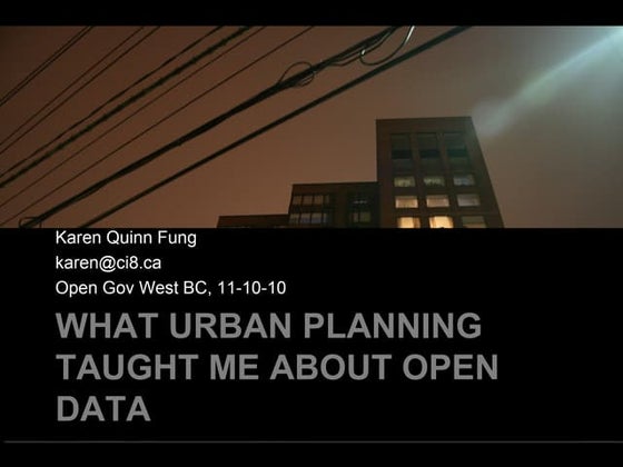 Karen Quinn Fung presentations
