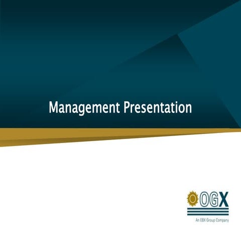 Management Presentation | PPT