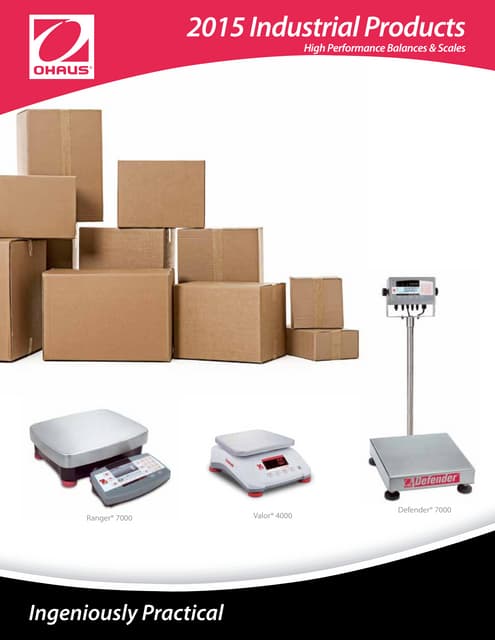 Adam Equipment Balances & Scales Brochure | PDF