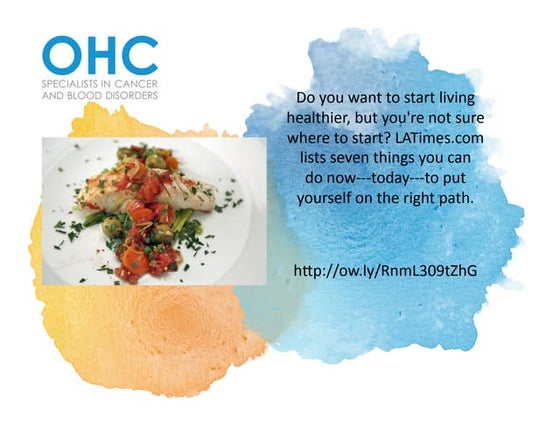 OHC - Cancer Fighting Foods | PPT