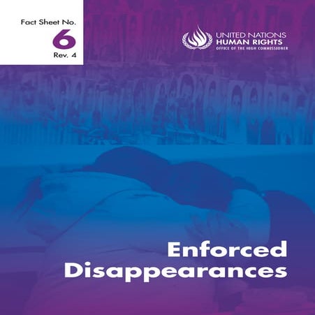 A call for justice for victims of enforced disappearances without delay ...