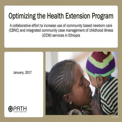 Optimizing the Health Extension Program (OHEP) - Jan 2017 | PDF