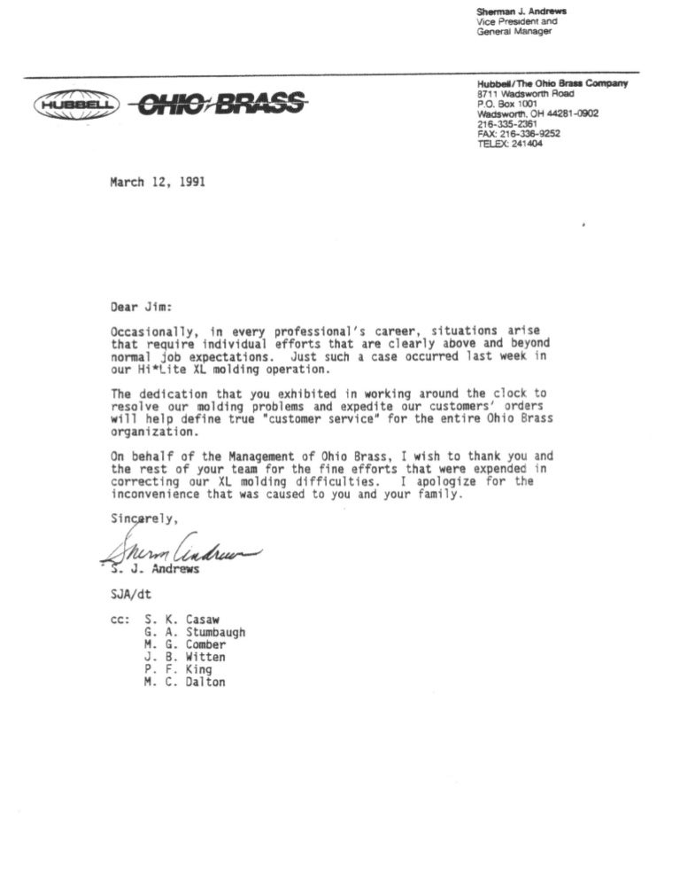 Ohio Brass Jim Burns Letter Of Accommodation ohio-brass-jim-burns-letter-of-accommodation