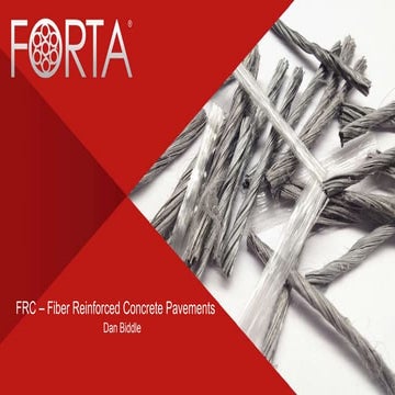 FRC Pavements | PPTX