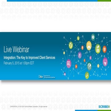 Integration: the Key to Improved Client Services | PPT