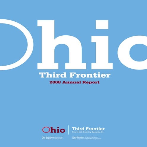 Ohio Third Frontier Annual Report | PDF