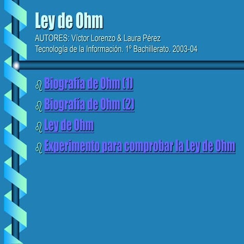 Georg Simon Ohm | DOC