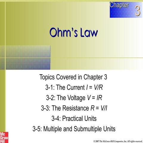 Ohms-Law Electronic and Electrical Engineering.ppt
