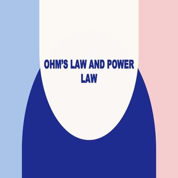 Mensuration And Calculation OHM’s Law and Power Law.pptx