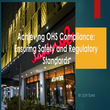 OHS Compliance and Regulatory Standards.ppt