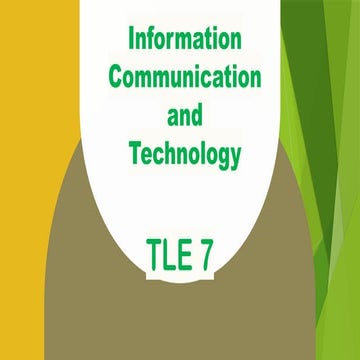 Grade 7 ICT: Occupational Safety and Health (OHS) Standards in ICT (PPT ...