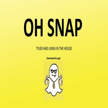 iMEDIA16 - OH SNAP! | PPT