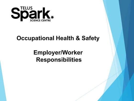 Principles of Occupational Health and Safety | PPT