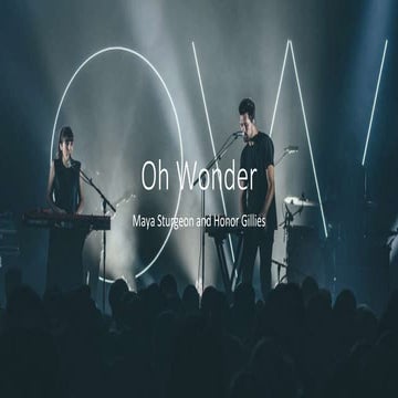 Oh wonder | PPT
