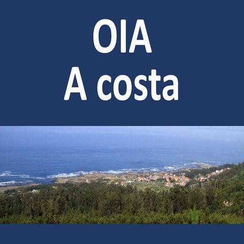 Oia, a costa | PPT