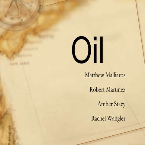 Oil | PPT