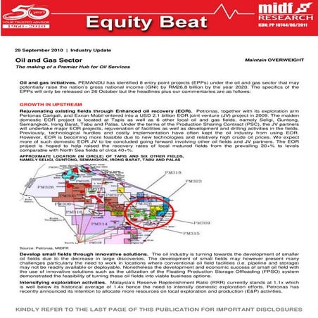 Samarang Field | PDF