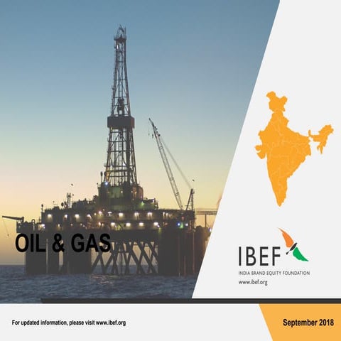 Oil & gas industry in india | PPTX