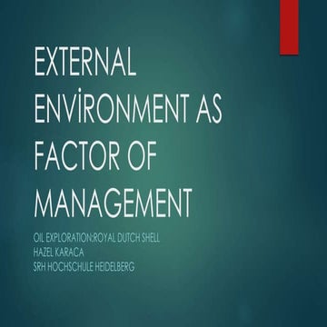 Oil exploration royal dutch shell | PPT