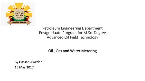 Lecture 15 Metering System.pptx
