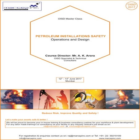 Oil Industry Safety Directorate Training | PDF