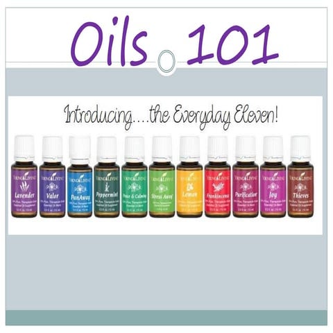 Oils 101 slides | PPTX