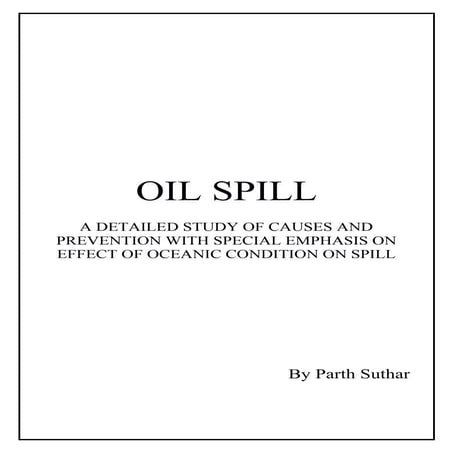 Oil spill | PDF