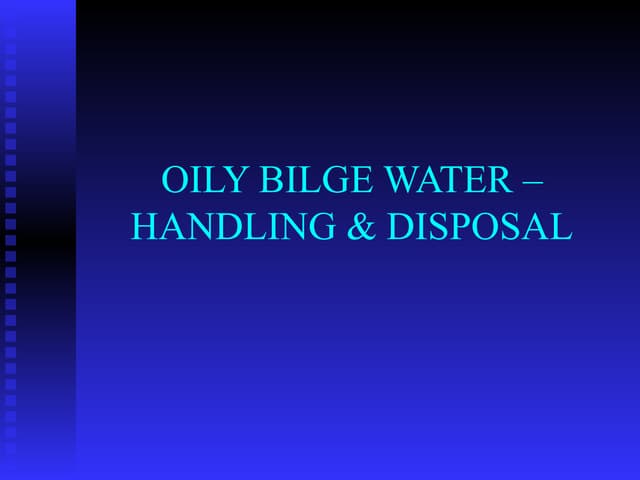 Bilge and Ballast System on cargo ships.pptx