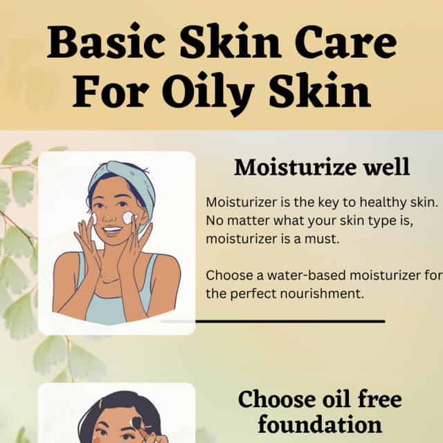 Oily skincare routine for the perfect glow | PDF