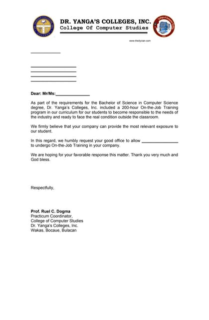 Template transfer or change of ownership – no objection letter - mobile number | PDF