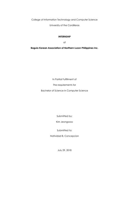 OJT REPORT (PDF FORMAT) | PDF