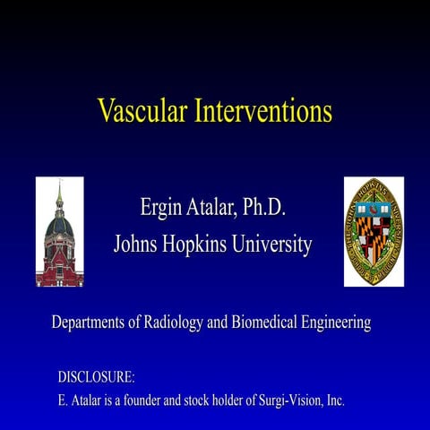 Vascular interventions | PPT