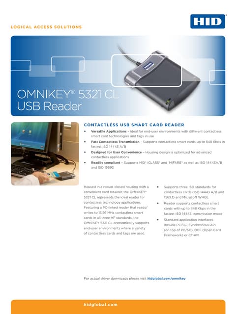 Omnikey user guide | PDF | Operating Systems | Computer Software and Applications