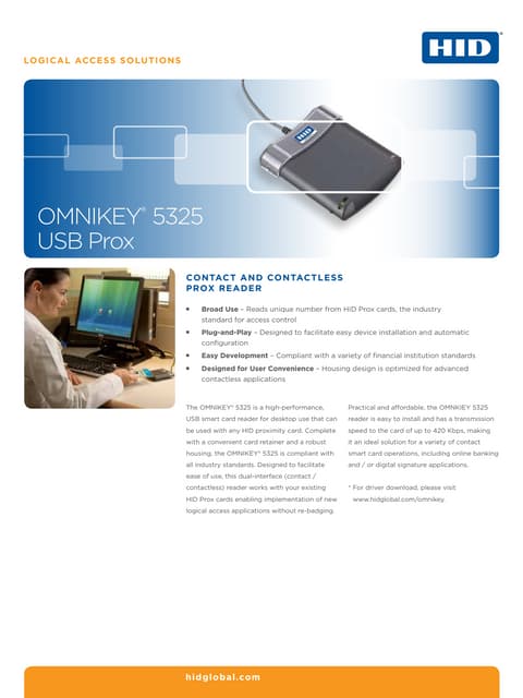 Omnikey user guide | PDF | Operating Systems | Computer Software and Applications