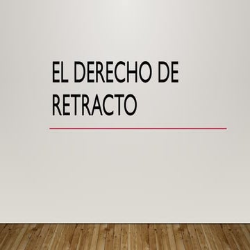 OKEL DERECHO DE RETRACTO (2).pptxHHHHHHH | PPTX