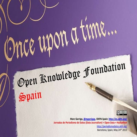 Presentación de Okfn-Spain | PPTX