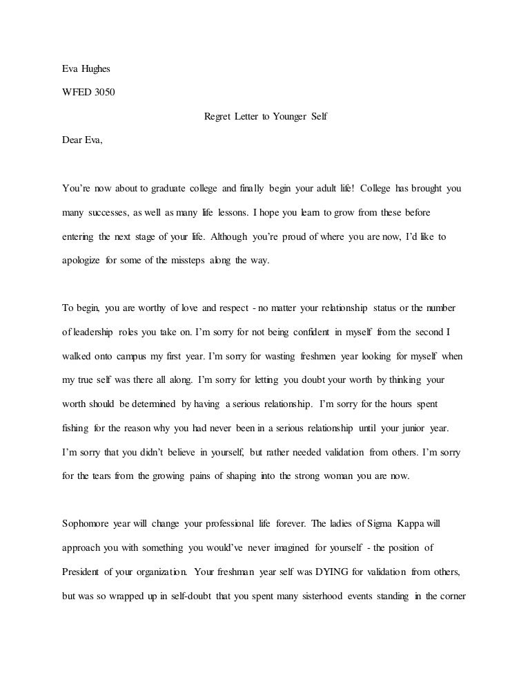 Regret Letter To Myself regret-letter-to-myself