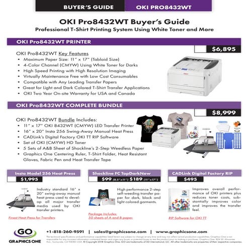 OKI Pro8432WT Buyer's Guide | PDF