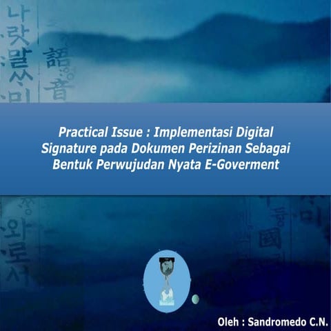 Implementasi Digital Signature pada E-Government | PDF